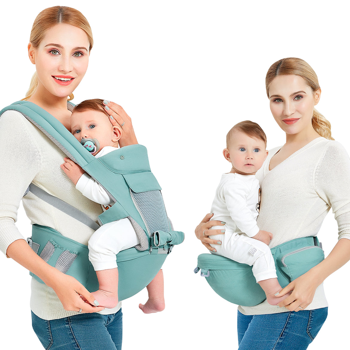Baby Hip Carrier - Ergonomic Waist Stool with Waistband Extender – Agudan